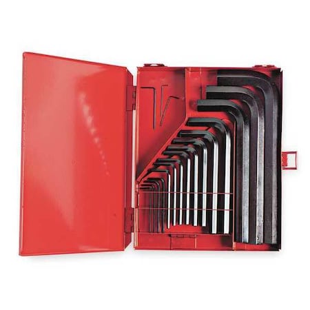 Proto 18 Piece SAE L-Shape Hex Key Set, J4986 J4986 | Zoro