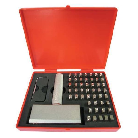 1F120 Stamp Holder,1/4 In. H,Steel | Zoro.com