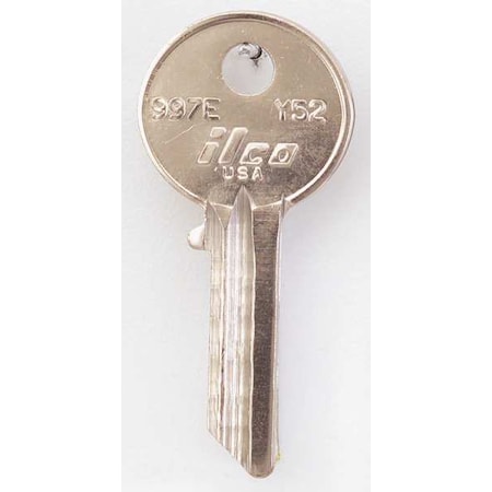 Kaba Ilco Key Blank,Brass,Type Y52,5 Pin,PK10 (997E-Y52) | Zoro