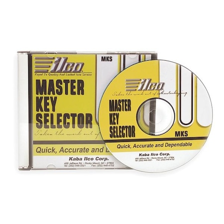 Kaba Ilco Master Keying Software MKS-1 CD | Zoro