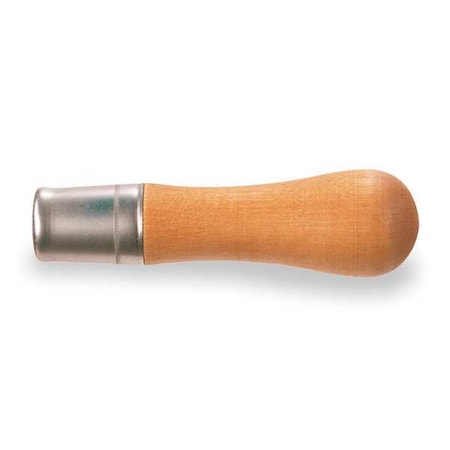 Crescent Nicholson Push On File Handle, Length 5 1/4 in, Dia 1 1/2 in ...