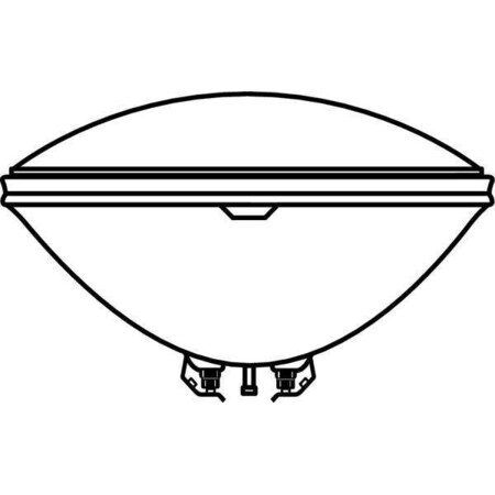 Current Halogen Sealed Beam Lamp, PAR46,450W 4554 | Zoro