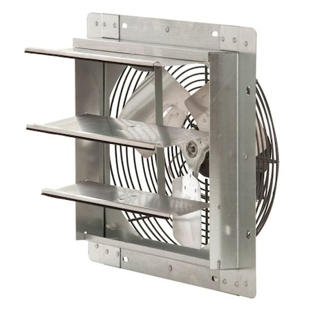 Dayton Shutter Mount Exhaust Fan, 10", Variable Speed, 600 cfm 1HLA1 | Zoro