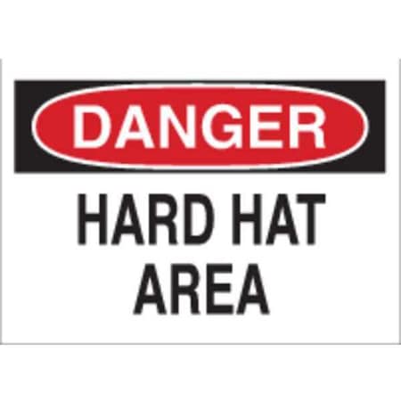 Brady Danger Sign, 10 in Height, 14 in Width, Aluminum, Rectangle ...