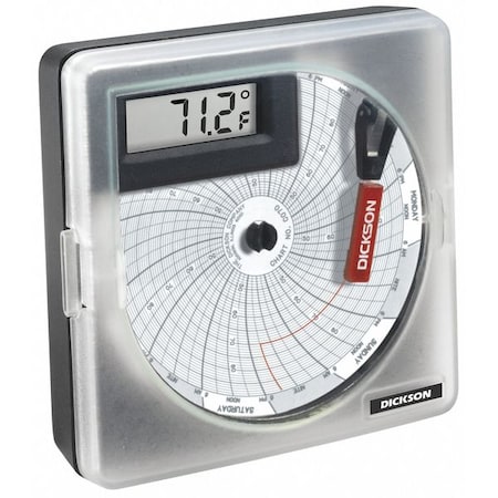Dickson Chart, 4 In, -20 to 120 F, 7 Day, PK60 C017 | Zoro