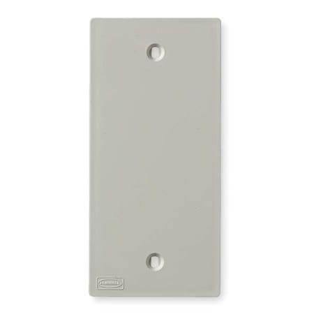 Hubbell KP14 Blank Faceplate,White,PVC,Faceplates | Zoro.com