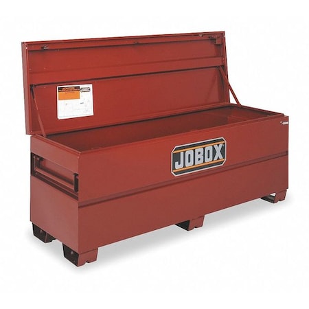 Crescent Jobox Jobsite Box, Brown, 72 in W x 24 in D x 27 3/4 in H 1 ...