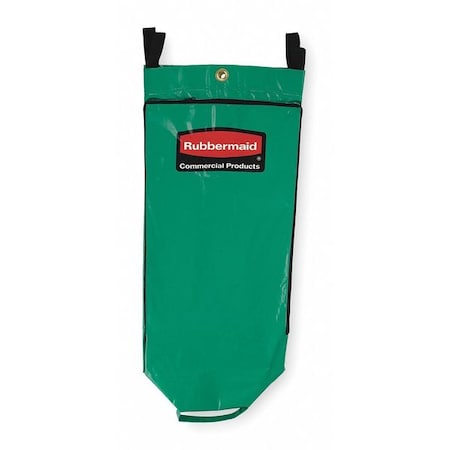 Rubbermaid Commercial Recycling Cart Bag, Green, Vinyl FG9T9300GRN | Zoro