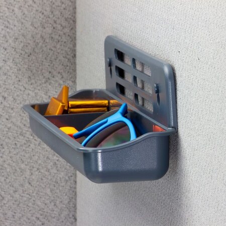 Officemate Utility Tray, Color Gray, Material Plastic 29072 | Zoro