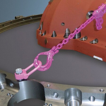 Rud Chain Hoist Ring, 180 Pivot, 2200 lb.Load Cap. 8502349 | Zoro