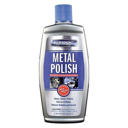 Blue Magic Liquid Metal Polish, Size 8 oz., Bottle 200-06 | Zoro