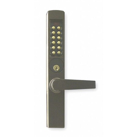 Dormakaba Programmable Lockset, Narrow Stile E3065-MSNL-626-41 | Zoro