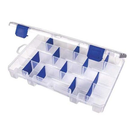 Flambeau Adjustable Compartment Box, 4 to 24 Compartments, 10-5/8 in L ...