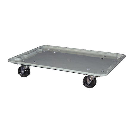 Molded Fiberglass Stacking Container Dolly, D 25 1/4, W 18 7806385172 ...