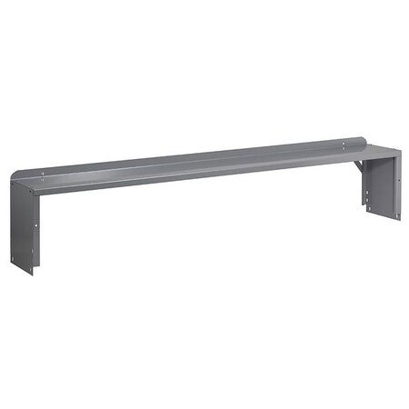 Tennsco Shelf Riser, 72 W x 10-1/2 D x 18 H, Gray R-107218 | Zoro