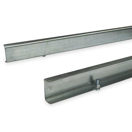 Ashland Conveyor Guard Rail, Straight, 10 Ft, 2 Rails, PR GU310 | Zoro