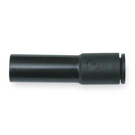 Legris Plug-In Reducer, 1/4 in Tube Size, Nylon, Black, 10 PK 3166 56 ...