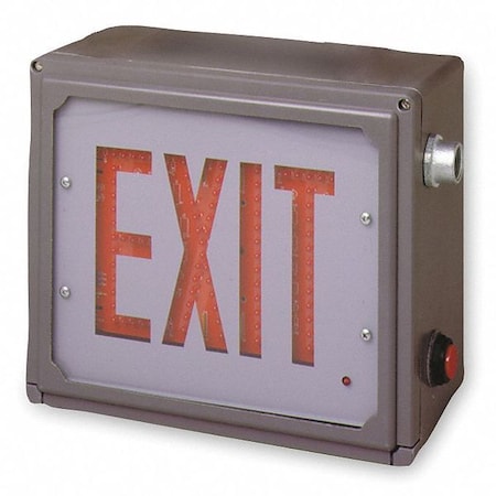 Lithonia Lighting ACUITY LITHONIA Fiberglass Polyester LED Exit Sign LZ ...