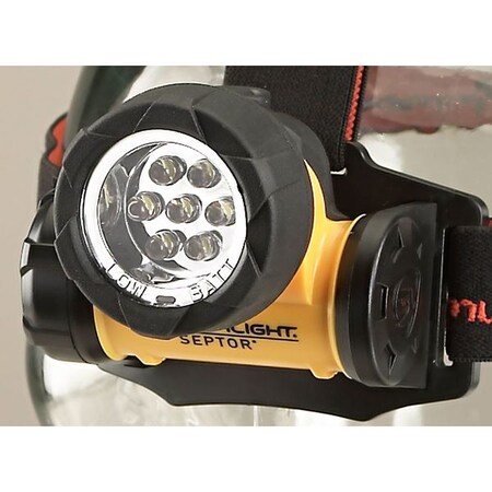 Streamlight STREAMLIGHT 120/14 Lumens, LED Yellow Headlamp 61052 | Zoro