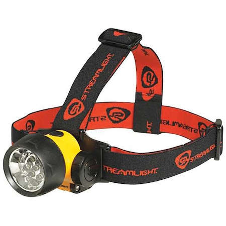 Streamlight STREAMLIGHT 120/14 Lumens, LED Yellow Headlamp 61052 | Zoro