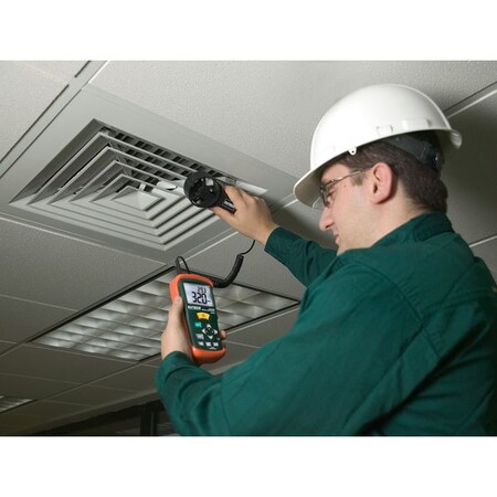 Extech Anemometer, 80 to 5906 fpm AN100 | Zoro