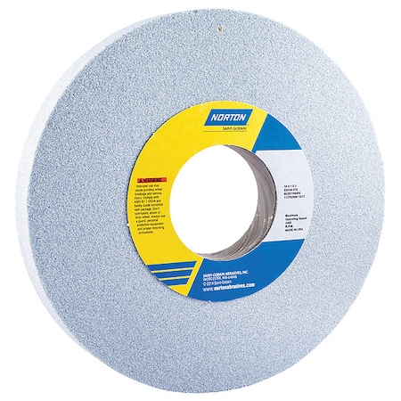 Norton Abrasives Grinding Wheel, T1, 10x1x3, CA, 46G, Med, Blue ...