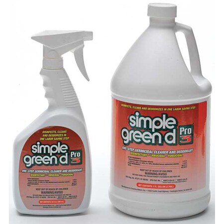 Simple Green Disinfectant/Deodorizer, 1 gal. Jug, Herbal-Pine ...