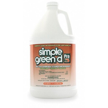 Simple Green Disinfectant/Deodorizer, 1 gal. Jug, Herbal-Pine ...