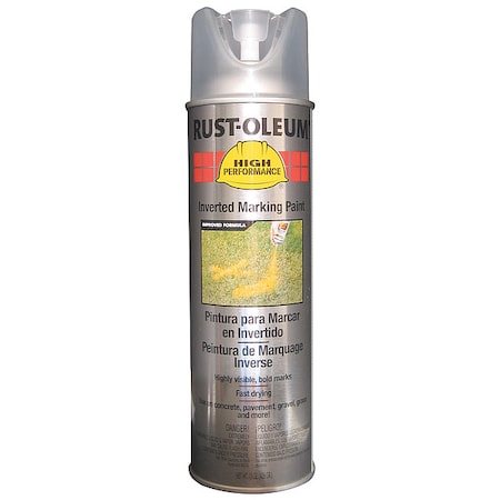 Rust-Oleum Inverted Marking Paint, 15 oz., Clear, Solvent -Based ...