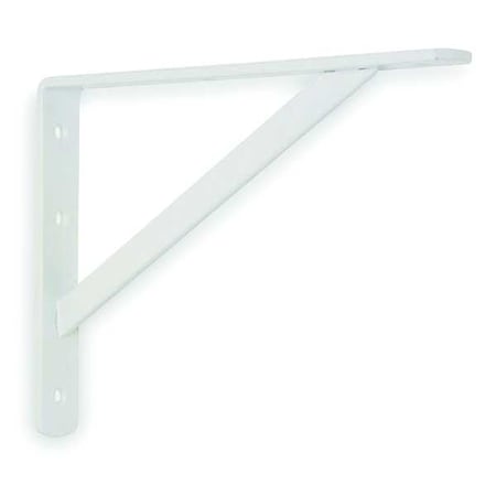 Zoro Select Utility Shelf Bracket, 12 Lx8 In H 1RBY3 | Zoro