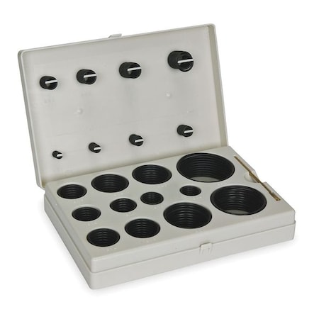 Zoro Select O Ring Assortment, Viton, 212 Pcs, 20 Sizes 1RGY6 | Zoro