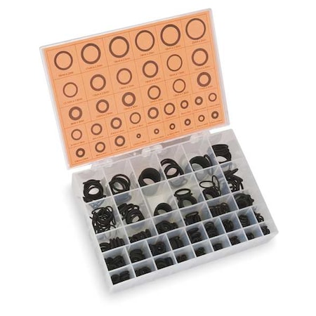 Zoro Select O Ring Assortment, Viton, 500 Pcs, 36 Sizes 1RGY7 | Zoro