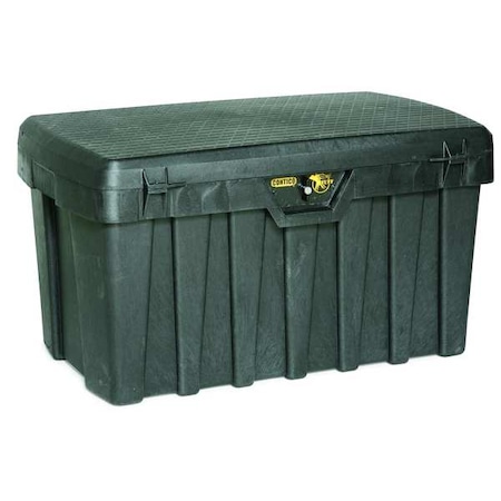 Contico Xtreme Pro TuffBin Tool Box, Structural Foam, Black, 37 in W x ...