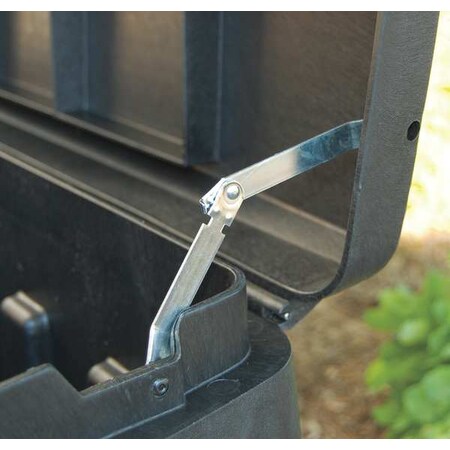 Contico Xtreme Pro TuffBin Tool Box, Structural Foam, Black, 37 in W x ...