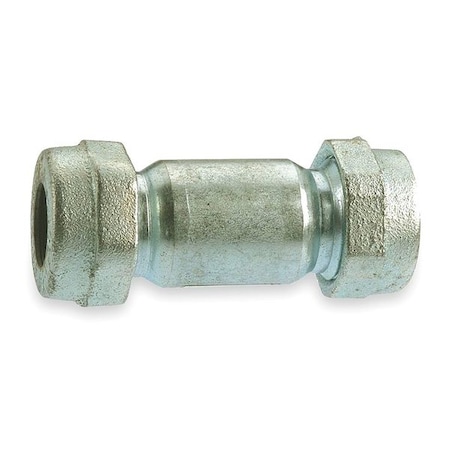 Zoro Select 1/2" IPS Galvanized Compression Coupling 160-003 | Zoro