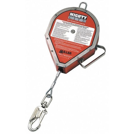 Honeywell Miller Self-Retracting Lifeline, 50 ft., Red RL50G/50FT | Zoro