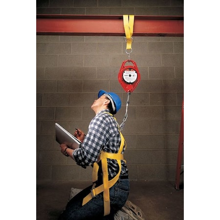 Honeywell Miller Self-Retracting Lifeline, 100 ft., Red RL100G/100FT | Zoro