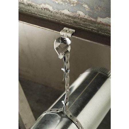 Nvent Caddy Strap Hanger W/ Angled Clip Mount, Steel MSR24 | Zoro