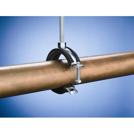 Nvent Caddy EZ-Riser Cushioned Pipe Clamp, Pipe Size 1-1/4 In 454007 | Zoro