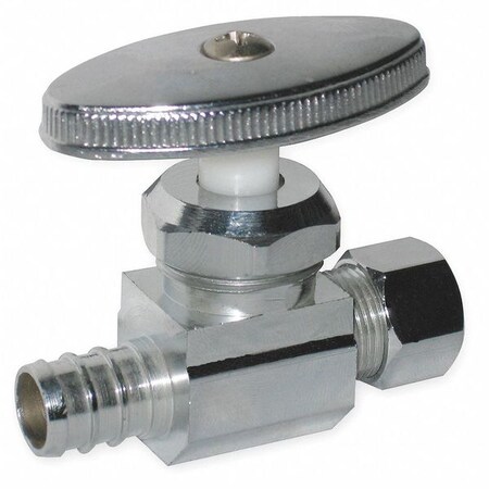 Zoro Select Multi-Turn Stop, Straight, 1/2 Inx3/8 In 1RWD7 | Zoro