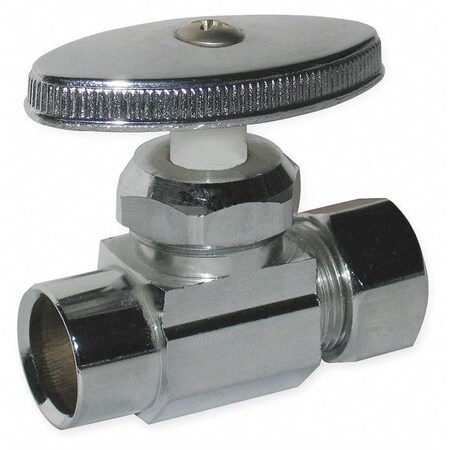 Zoro Select Multi-Turn Stop, Straight, 1/2 Inx1/2 In 1RWE3 | Zoro