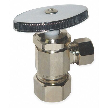Zoro Select Multi-Turn Stop, Angle, 5/8 Inx3/8 In 1RWF6 | Zoro