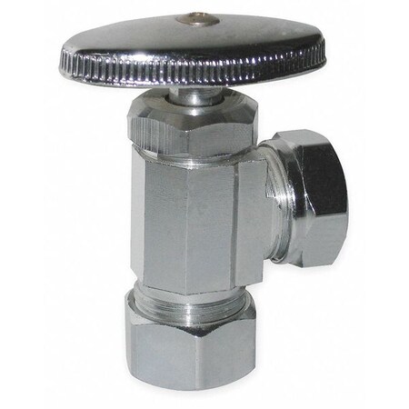 Zoro Select Multi-Turn Stop, Angle, 5/8 Inx1/2 In 1RWB8 | Zoro