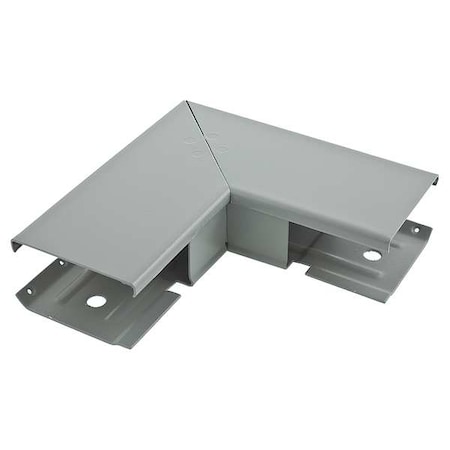 Hubbell Wiring Device-Kellems Flat Elbow, 90 deg., Gray, Steel, Elbows ...