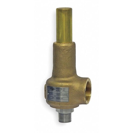 Spence Safety Relief Valve, 3/4 x 1-1/4In, 400psi 800NEDA-ZD | Zoro
