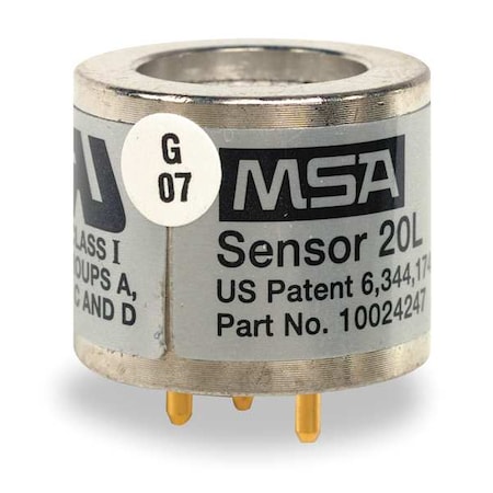 Msa Safety Replacement Sensor, LEL, Use w/Solaris 10046947 | Zoro