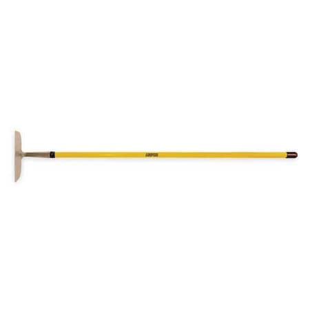 Ampco Safety Tools Garden/Mixing Hoe, 6 x 4 In, 55 In Handle H-100FG | Zoro