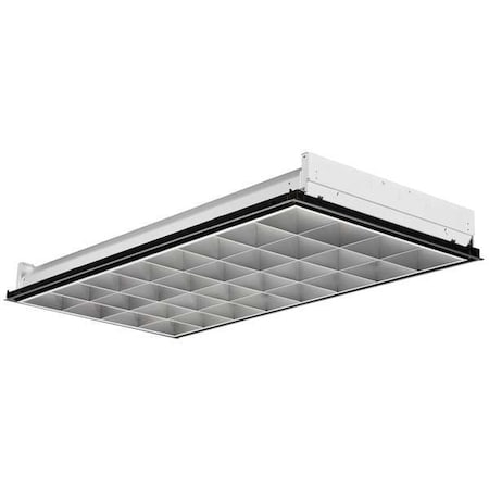 Lithonia Lighting Recessed Troffer, F32T8,111W, 120-277V 2PM3N G B 4 32 ...