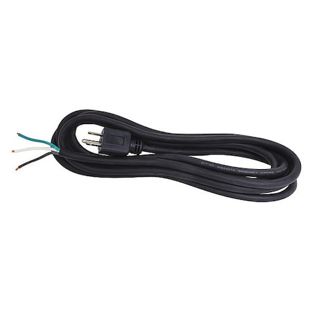 E3605 Power Cord, 5-15P, SJO, 12 ft., Blk, 15A, 14/3 | Zoro.com