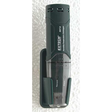 Extech Data Logger, Temperature, -40 to 158 F, USB TH10 | Zoro